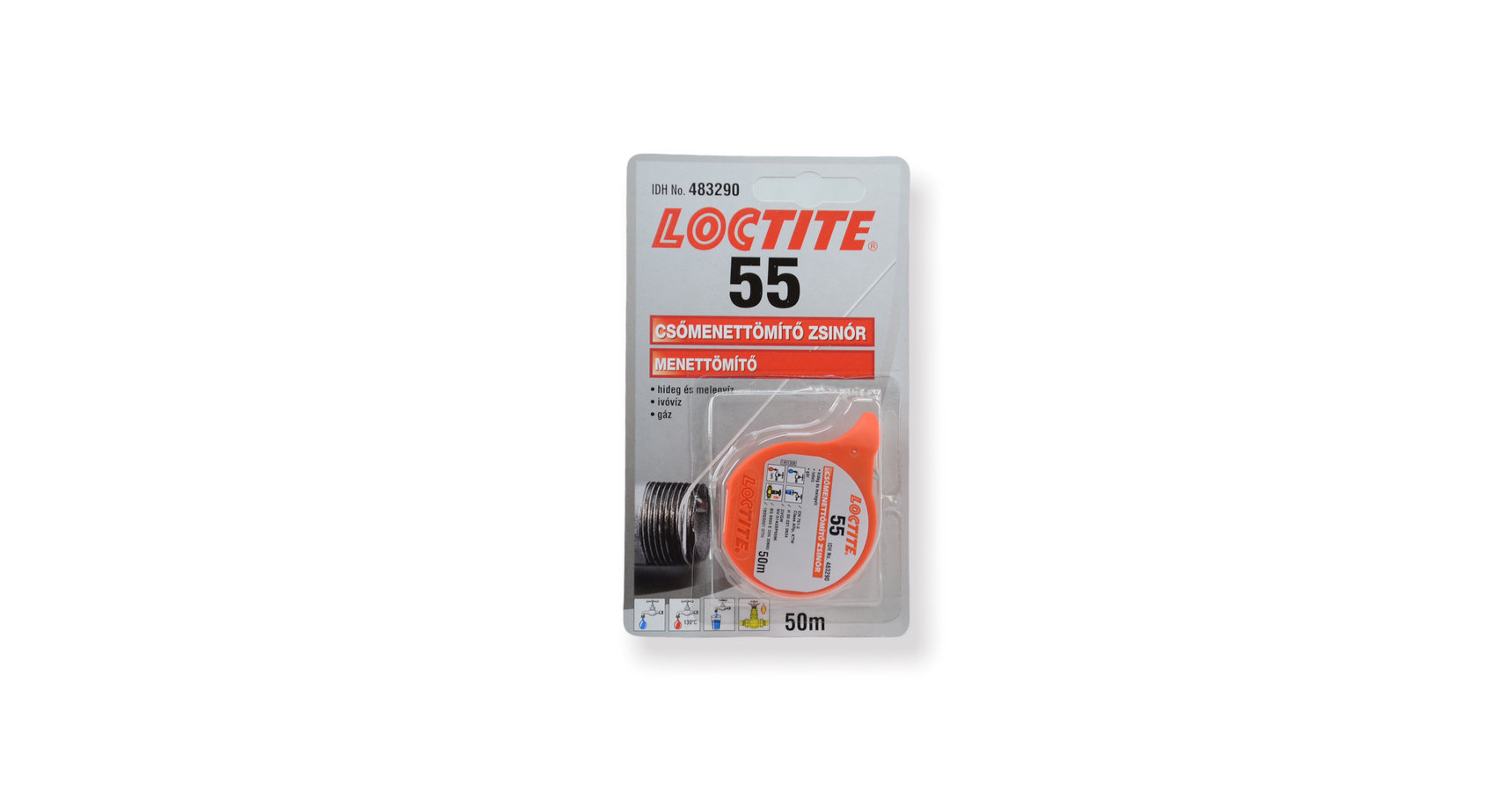 Loctite 55 menettömítő 50m - Nébo Szivattyúcentrum